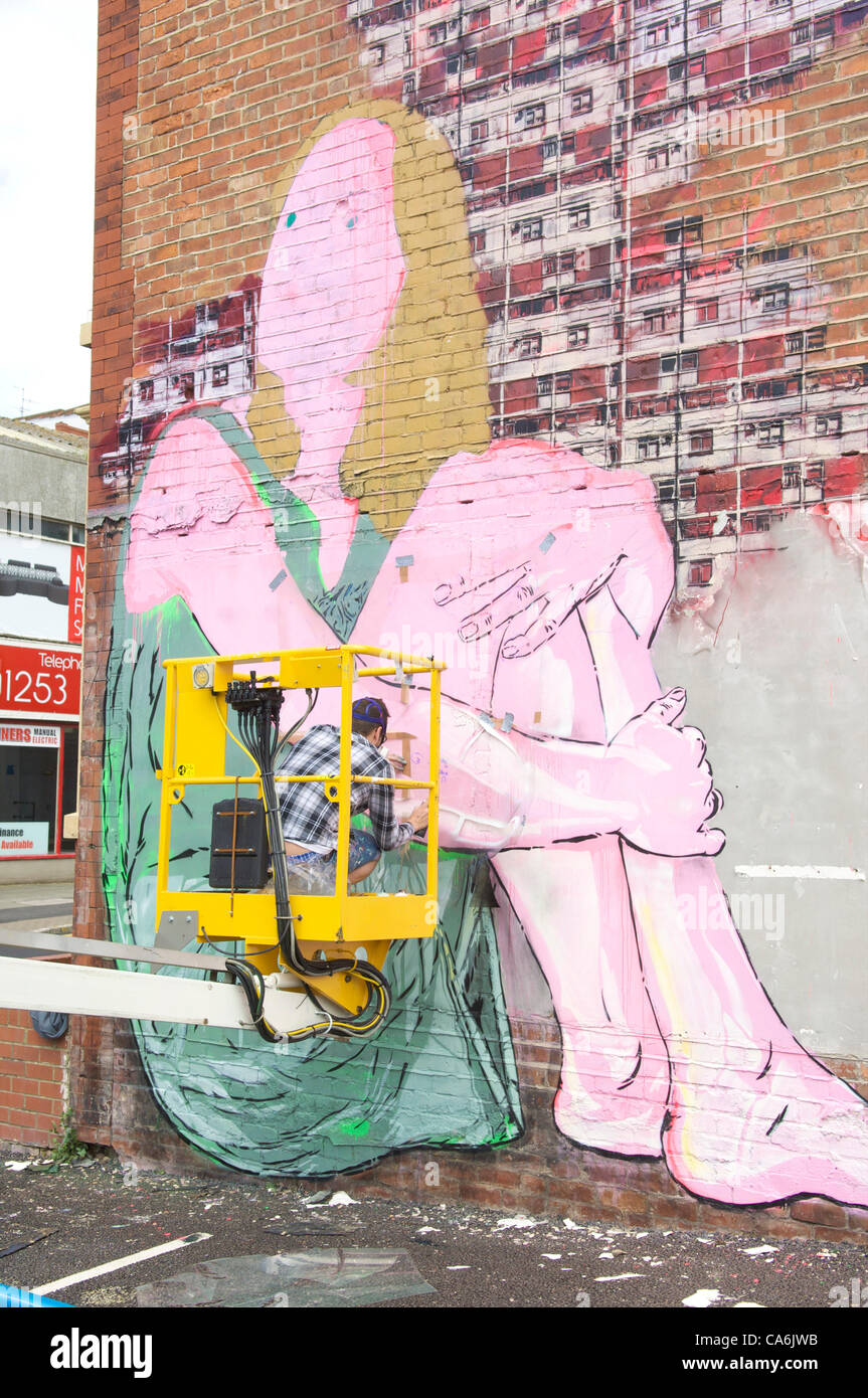 Graffiti Blackpool Uk High Resolution Stock Photography and Images - Alamy