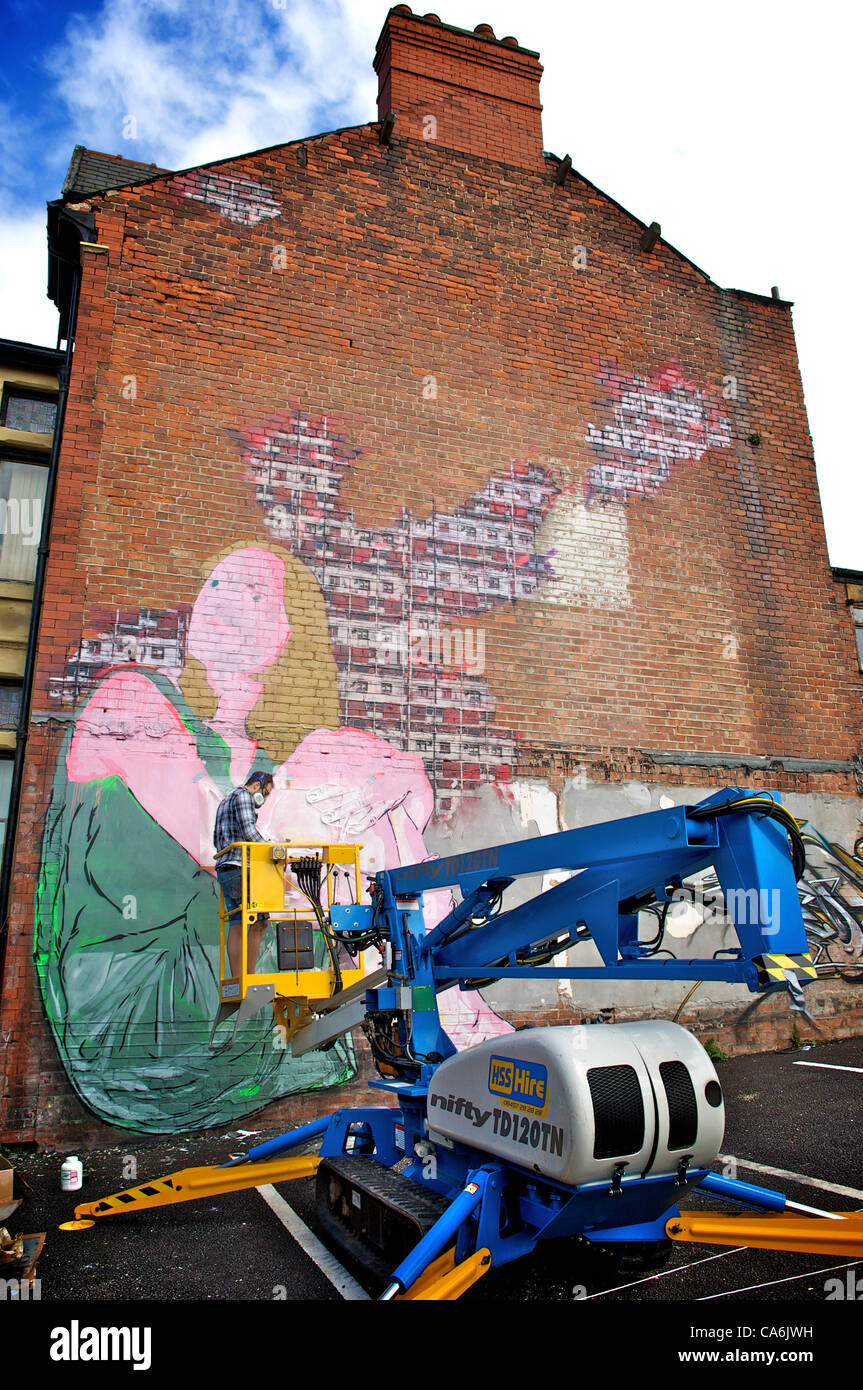 Graffiti blackpool uk hi-res stock photography and images - Alamy