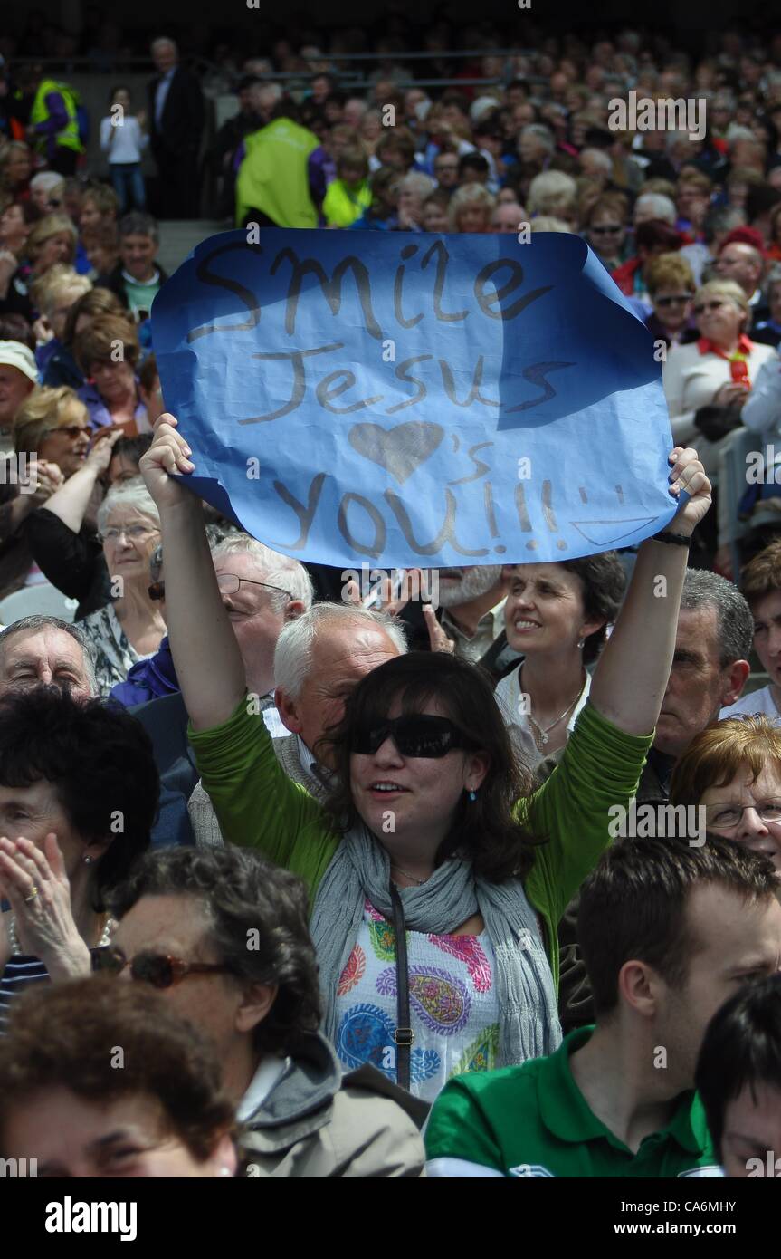 Aoife Delaney from Tipperary at The Closing ceremony, Statio Orbis, of ...