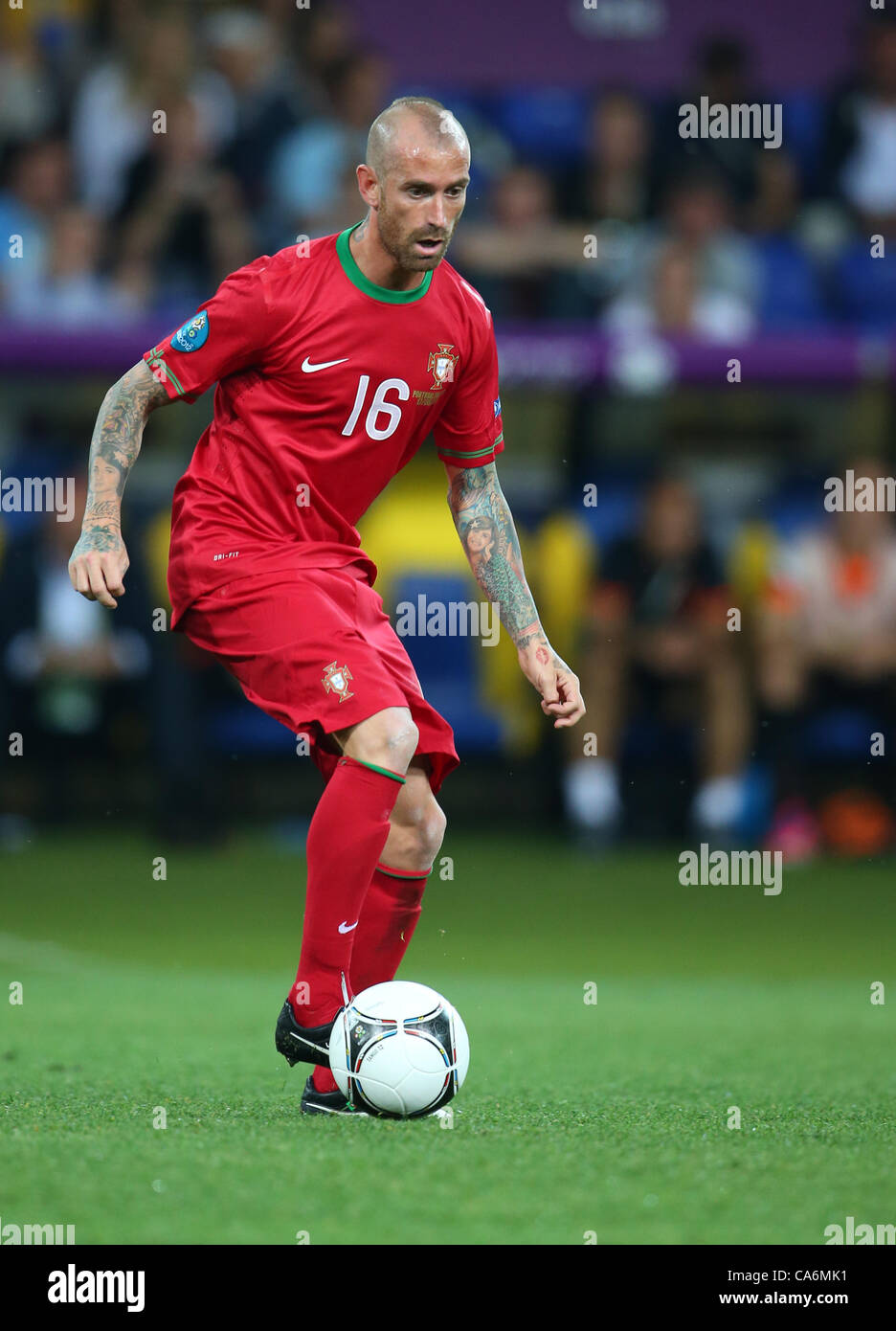 RAUL MEIRELES PORTUGAL EURO 2012 METALIST STADIUM KHARKIV UKRAINE ...