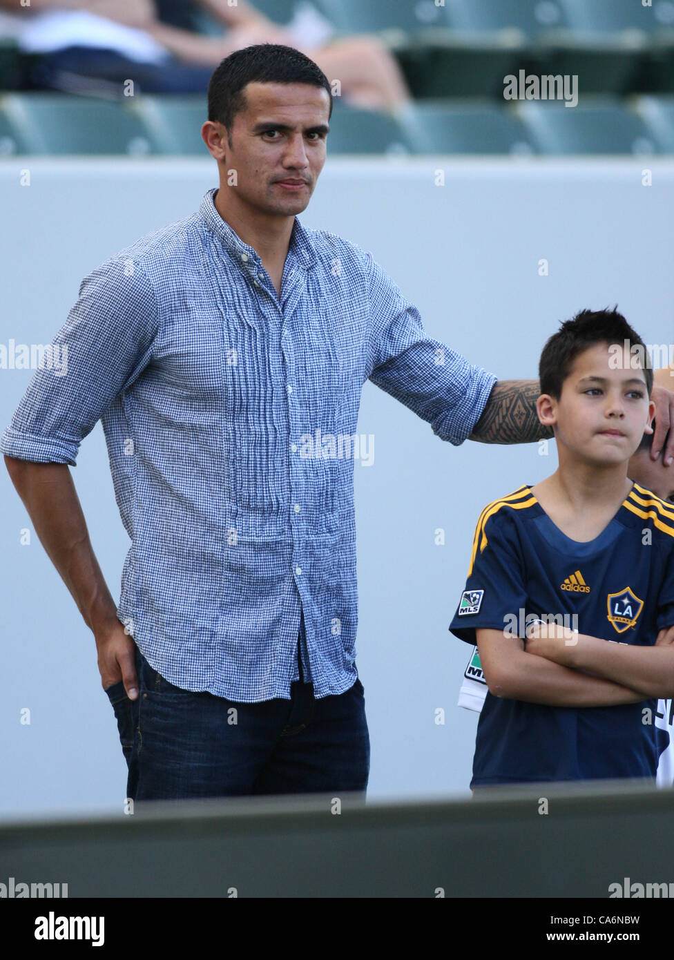 With his son tim hi-res stock photography and images - Alamy