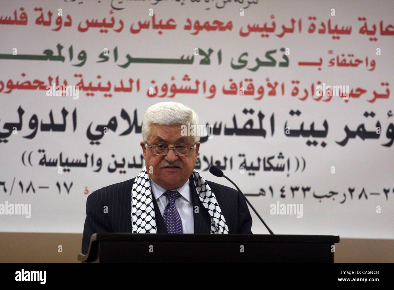 June 18, 2012 - Ramallah, West Bank, Palestinian Territory ...