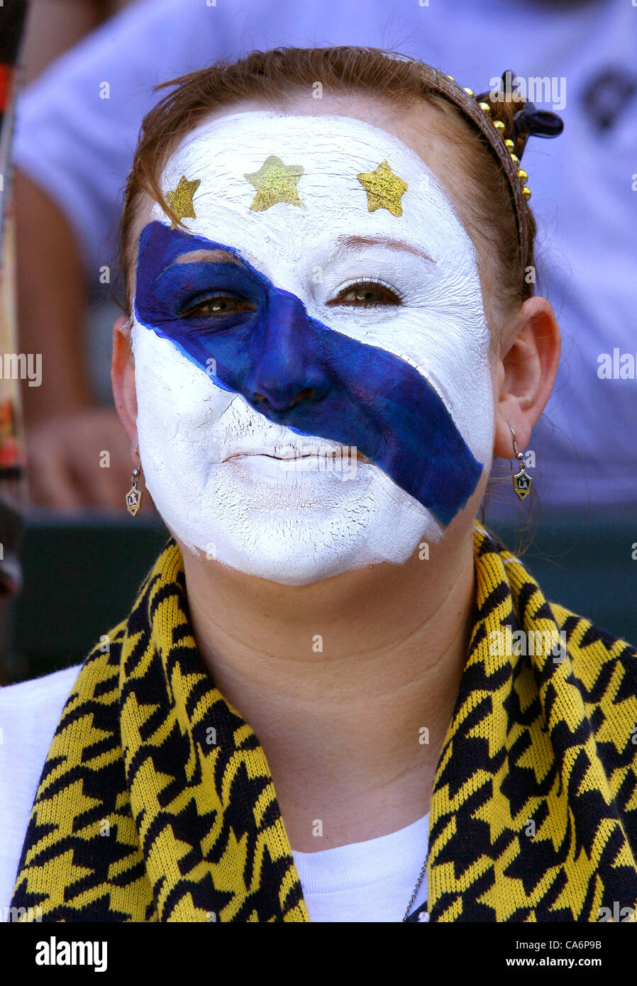 LA GALAXY FAN LA GALAXY FOOTBALL FAN CARSON LOS ANGELES CALIFORNIA USA ...
