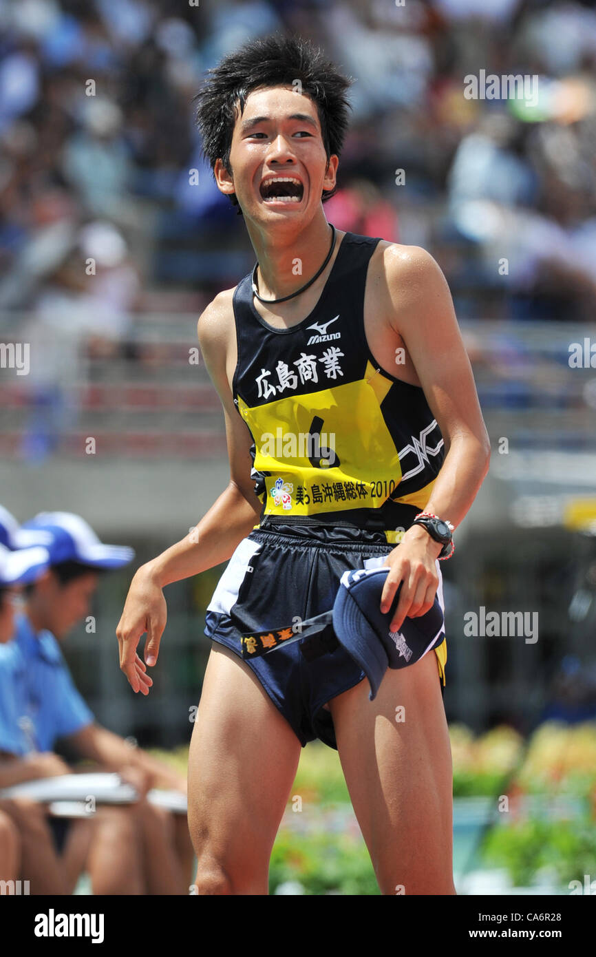 Takumi Saito (), July 31, 2010 - Athletics : 2010 All-Japan Inter High ...