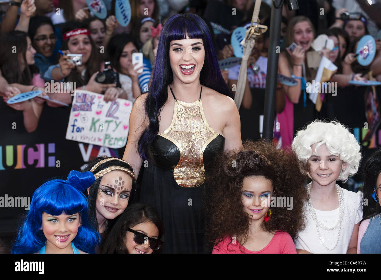 June 17, 2012 - Toronto, Ontario, Canada - Singer KATY PERRY at the ...