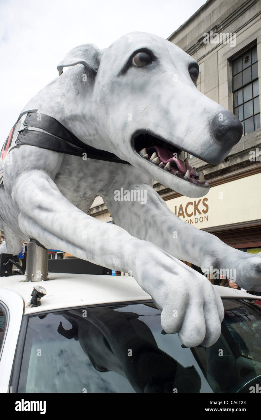 Large Greyhound Sculpture High Resolution Stock Photography and Images ...