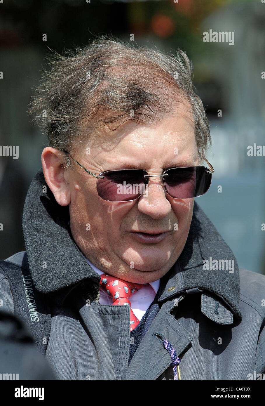 MARK TOMPKINS TRAINER YORK RACECOURSE YORK ENGLAND 15 June 2012 Stock ...