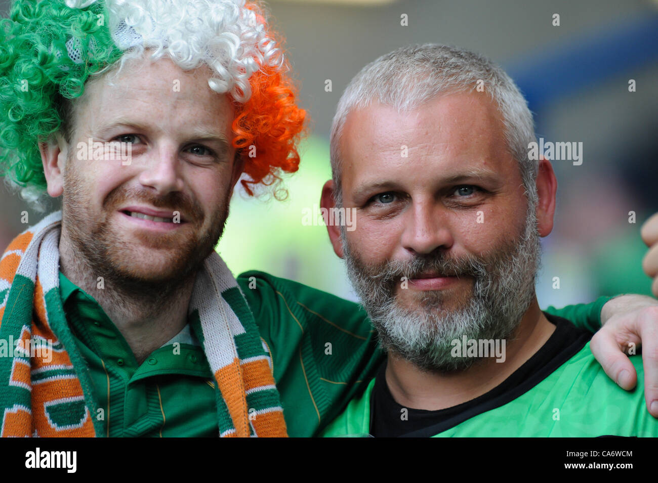 Irish Fans And Face Paint High Resolution Stock Photography and Images ...