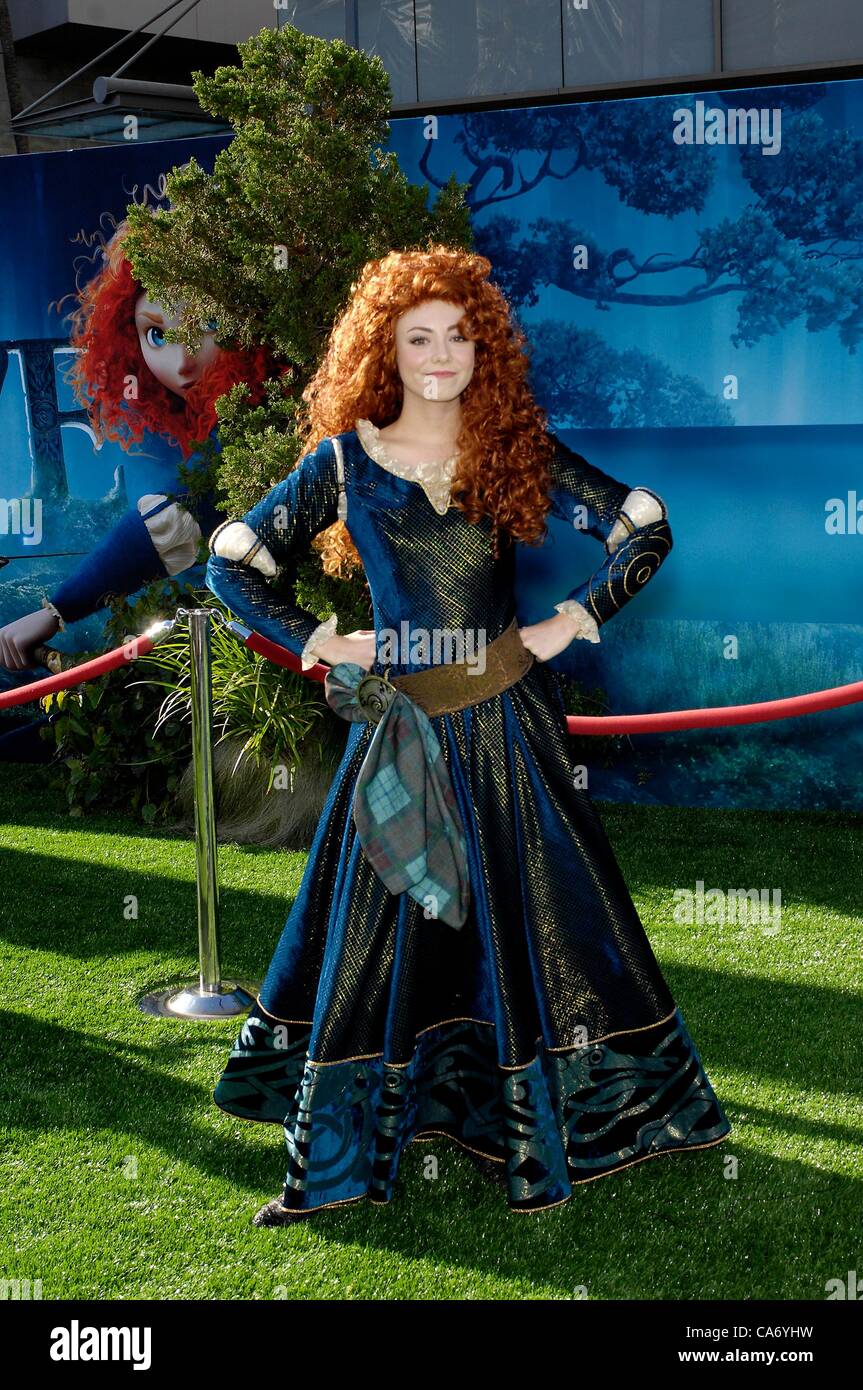 USA. Merida at arrivals for BRAVE Premiere at the Los Angeles Film ...