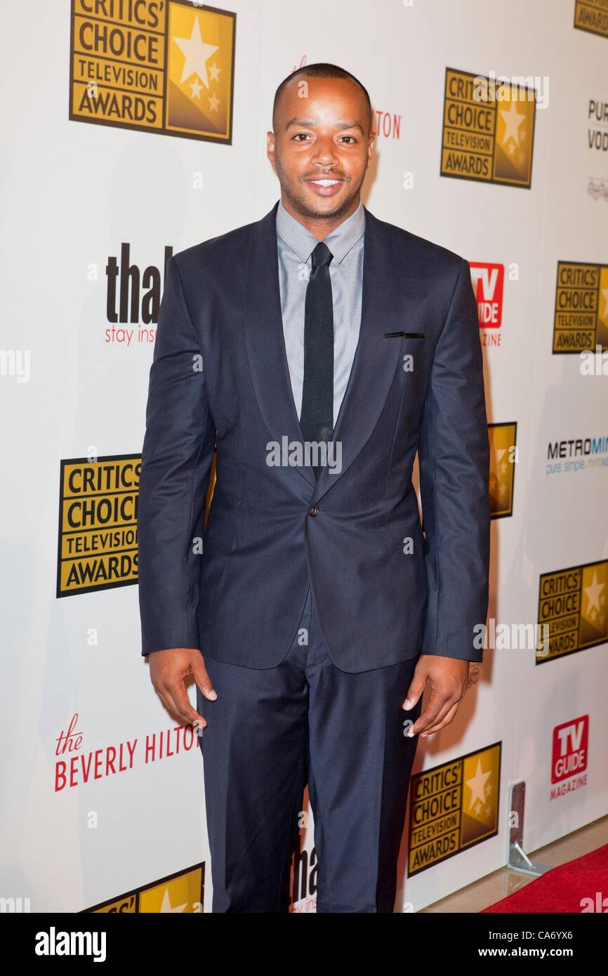 Donald Faison at arrivals for The Critics' Choice Television Awards ...