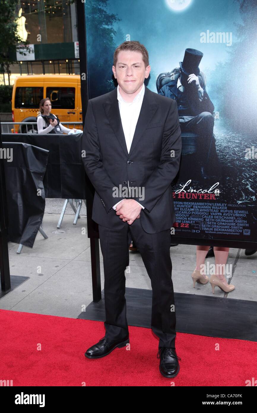 Seth Grahame-Smith at arrivals for ABRAHAM LINCOLN: VAMPIRE HUNTER ...