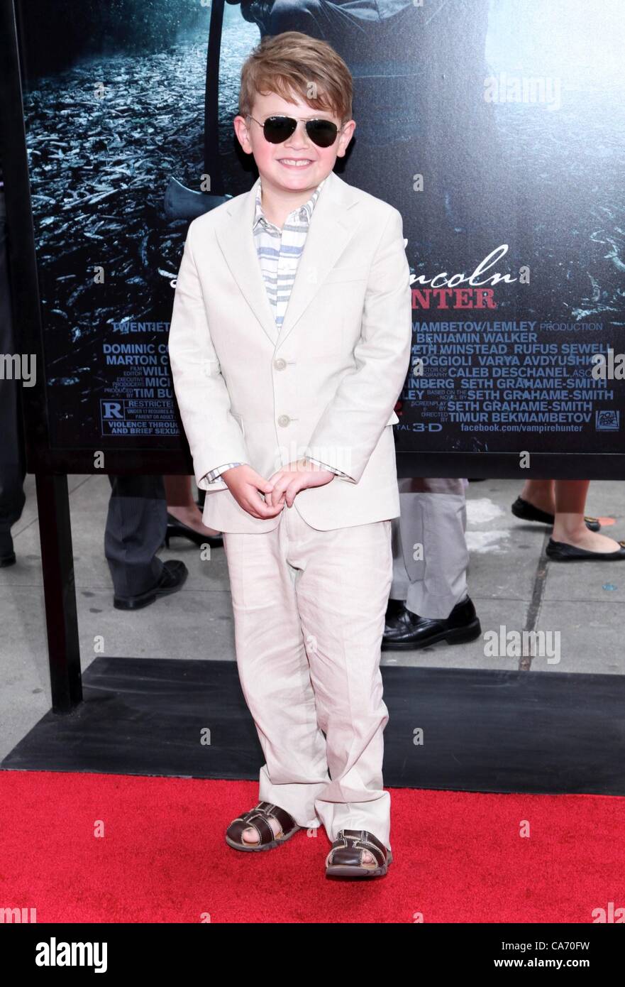 Cameron M. Brown at arrivals for ABRAHAM LINCOLN: VAMPIRE HUNTER ...