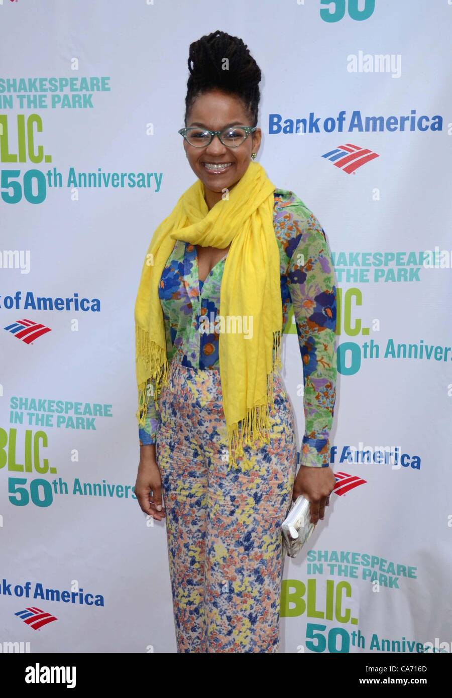 Crystal Dickinson at arrivals for 50th Anniversary Public Theater Gala ...