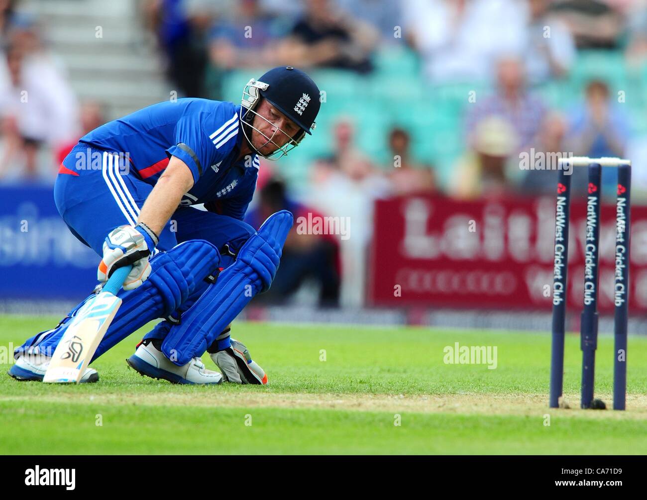 19.06.2012 London, England. Ian Bell in action during the Second One ...