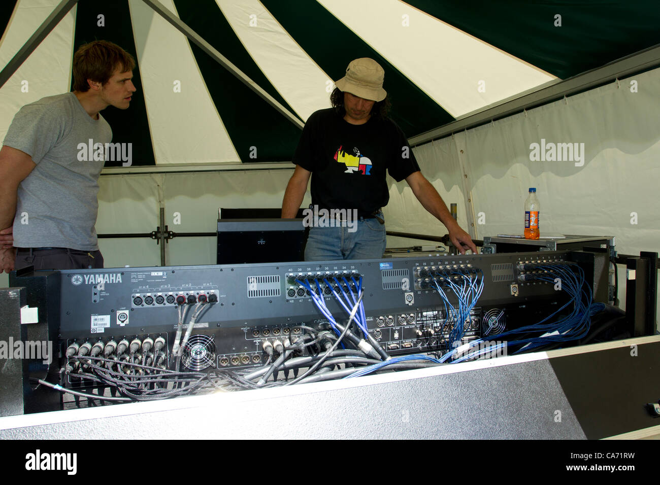 19th June Bowness on Lake Windermere Cumbria UK Les Commandos Percu ...