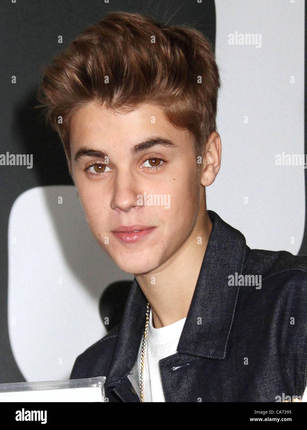 June 19, 2012 - New York, New York, U.S. - Singer JUSTIN BIEBER at an ...