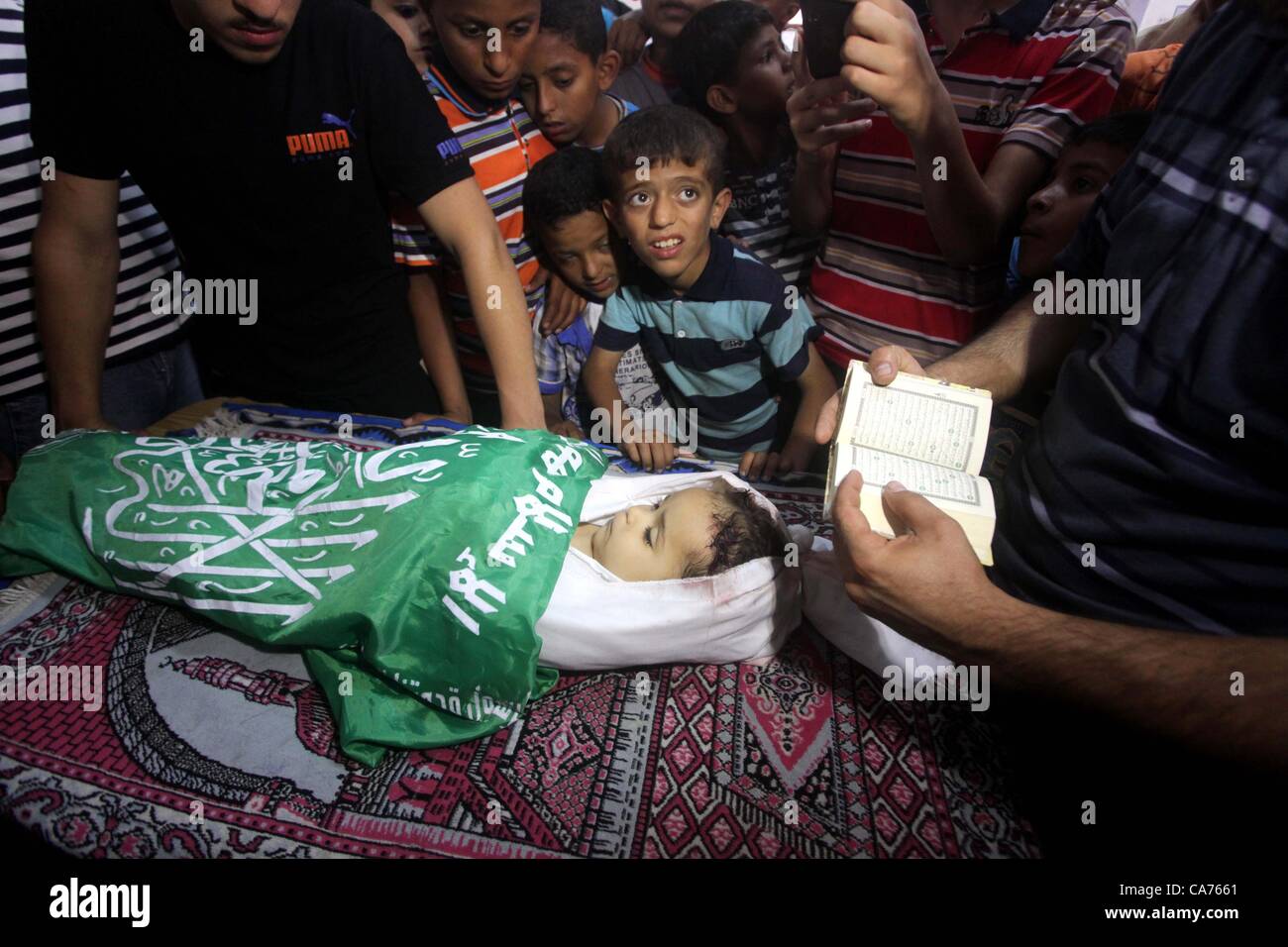 June 19, 2012 - Gaza City, Gaza Strip, Palestinian Territory ...