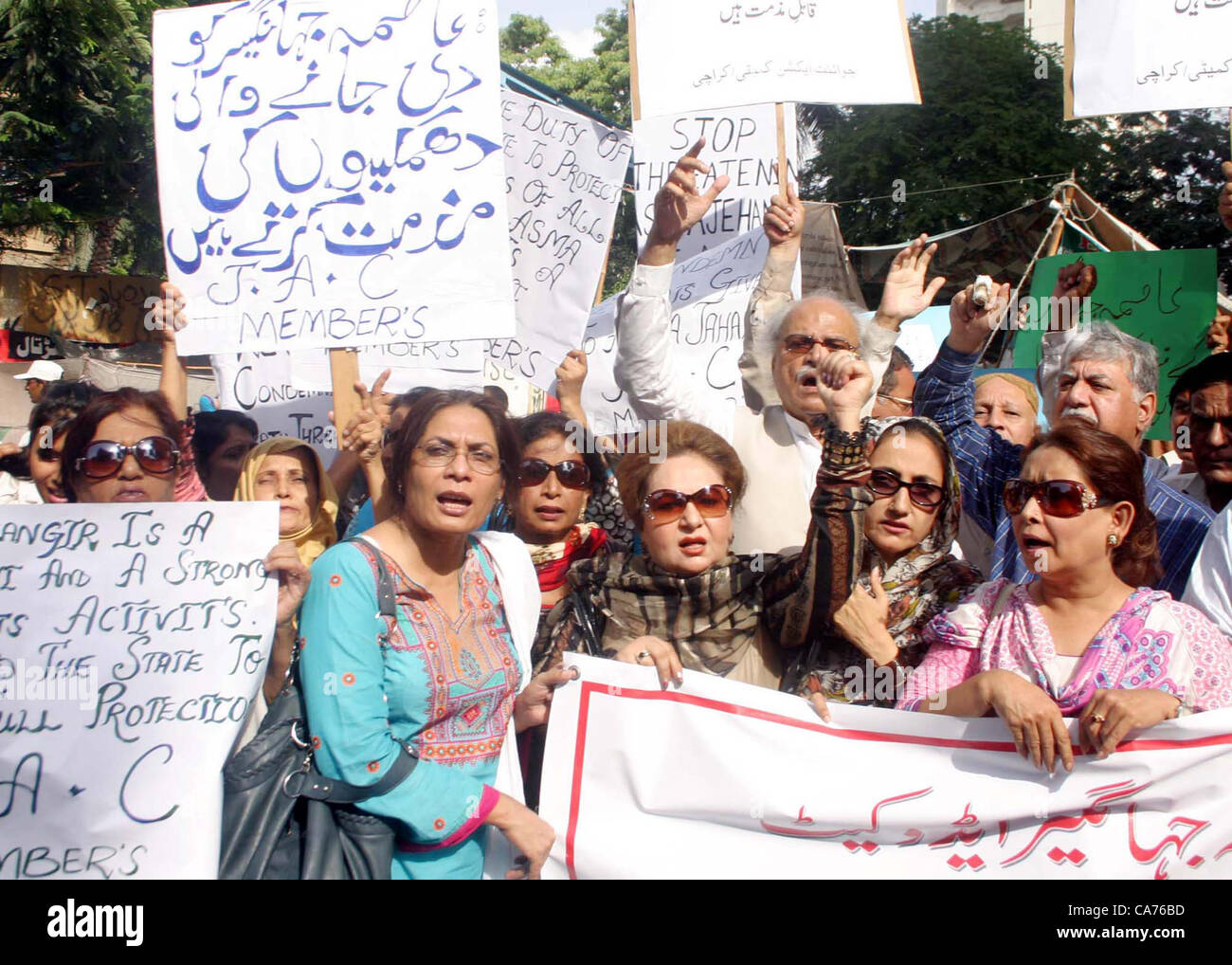 Joint action committee supporters hi-res stock photography and images ...