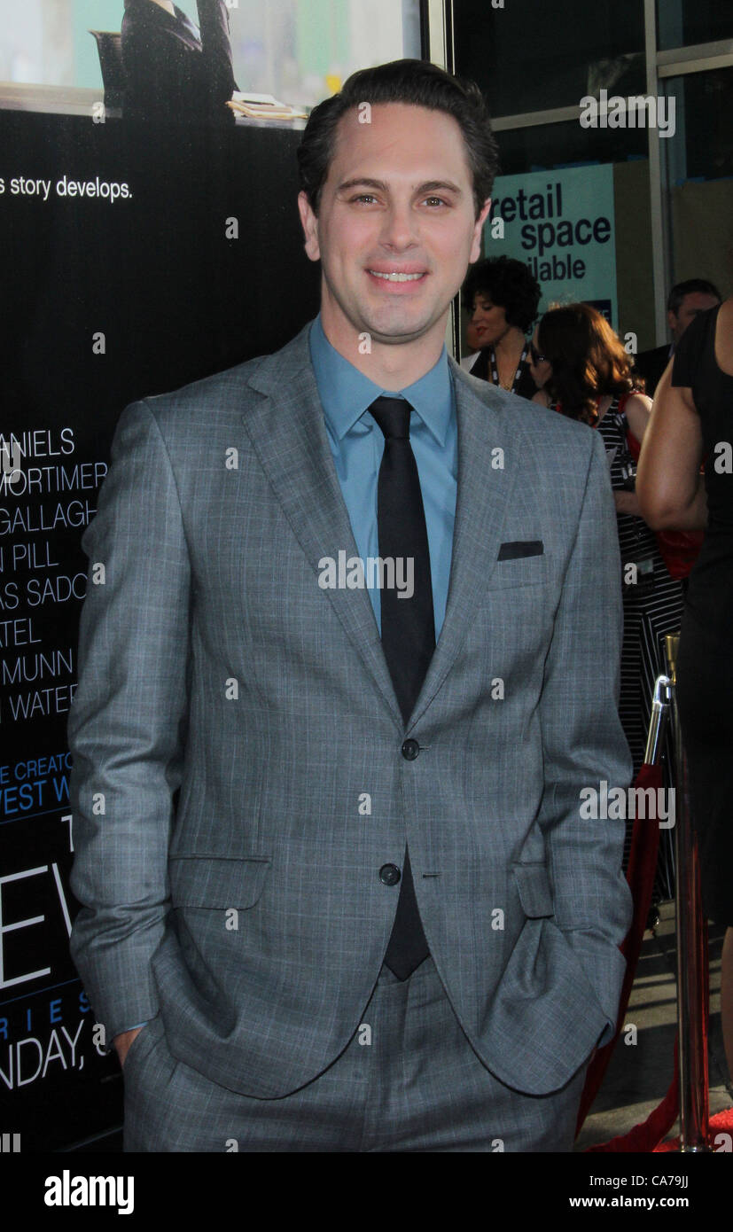 June 20, 2012 - Los Angeles, California, U.S. - Thomas Sadoski attends ...