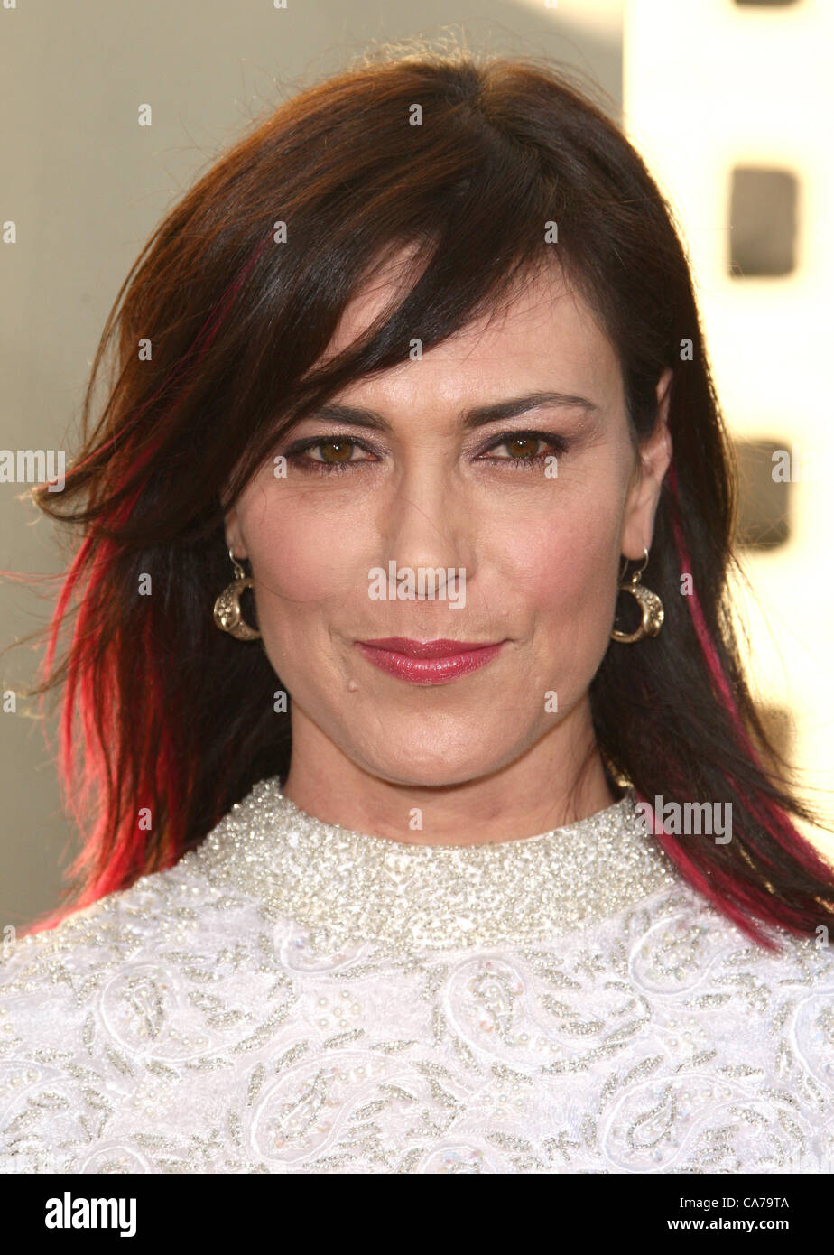 MICHELLE FORBES THE NEWSROOM. HBO LOS ANGELES PREMIERE HOLLYWOOD LOS ...
