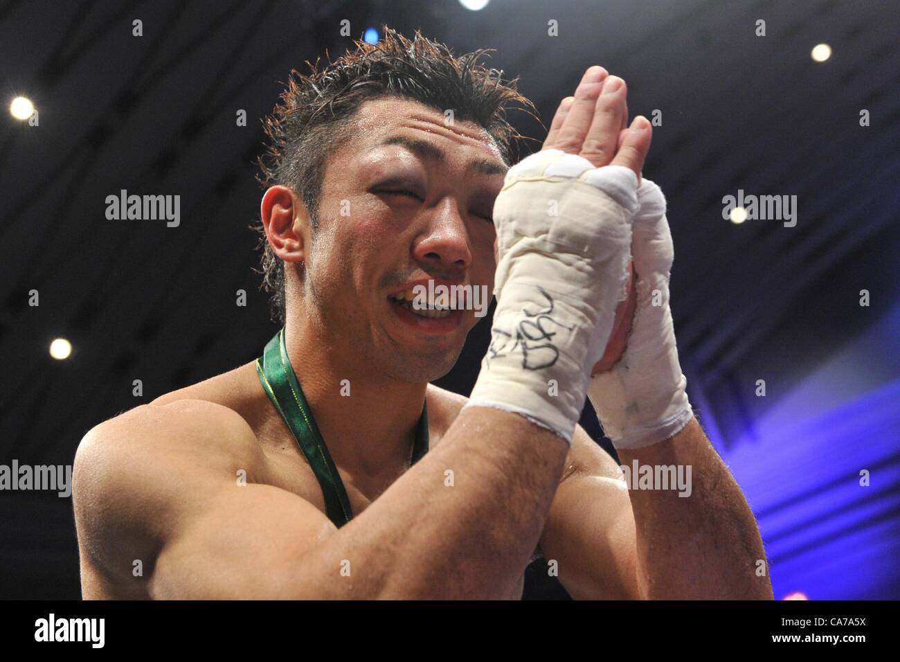 Akira Yaegashi (JPN), JUNE 20, 2012 - Boxing : Akira Yaegashi of Japan ...
