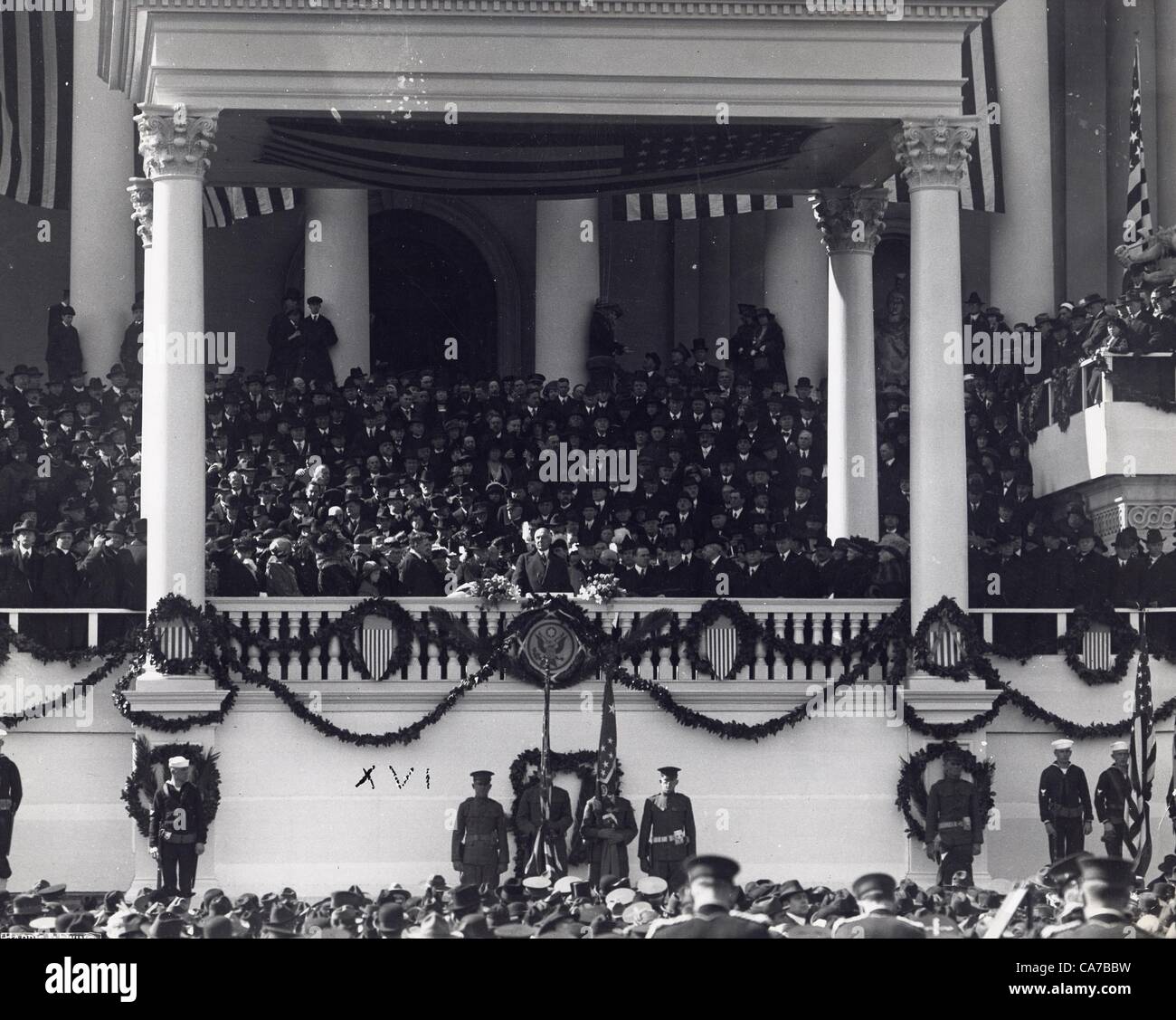WARREN G. HARDING inauguration.Supplied by Photos inc.(Credit Image: Â ...