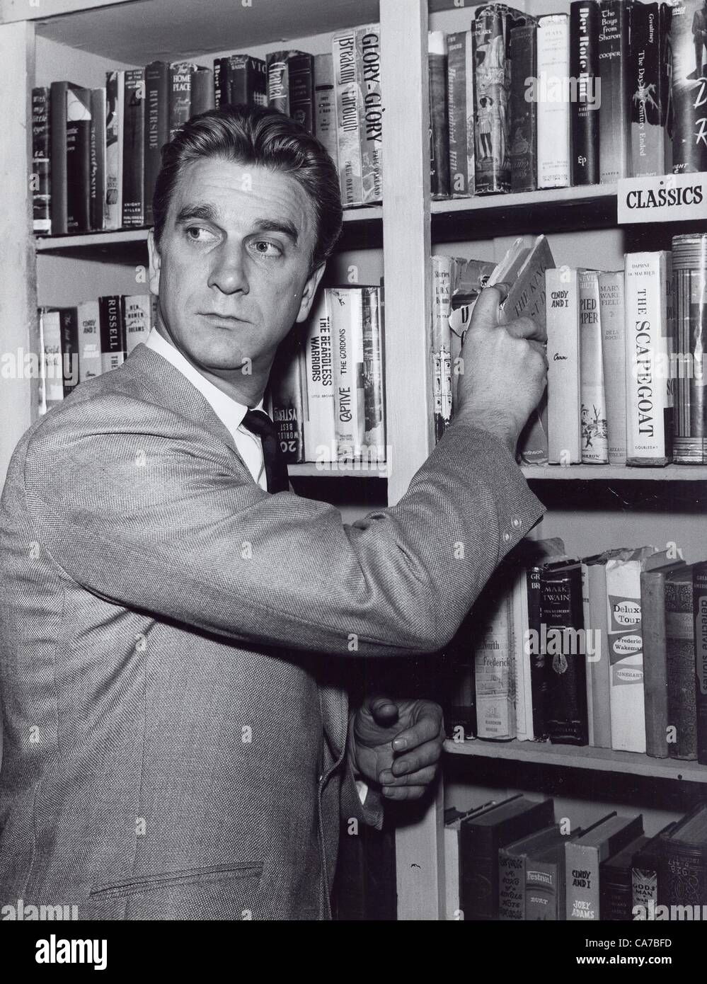 LESLIE NIELSEN.Peyton Place.still.Supplied by Photos inc.(Credit Image ...