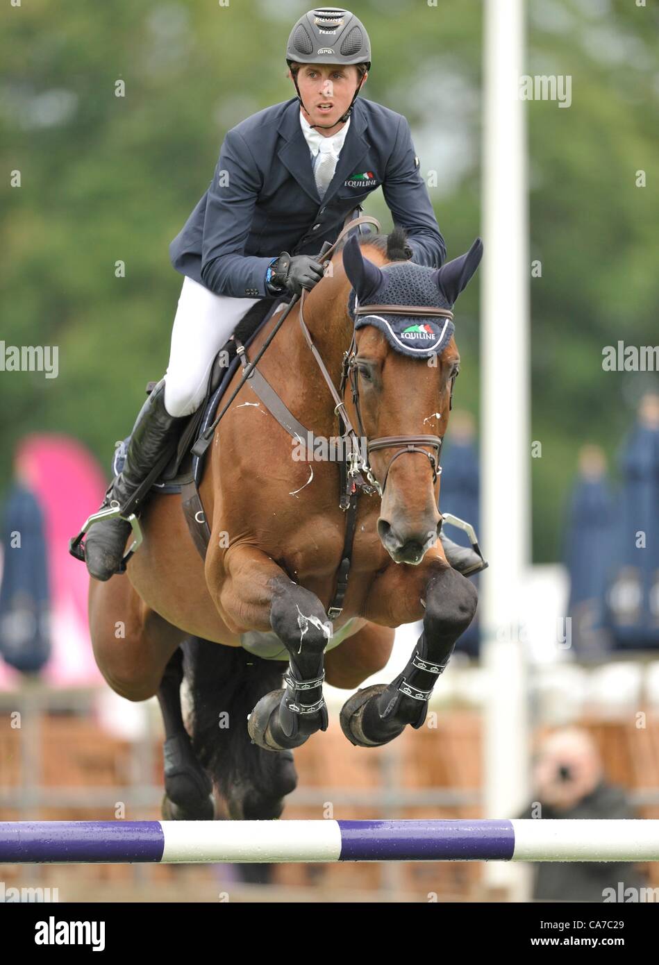 21.06.2012 The All England Jumping Course Hickstead, England, UK. Air ...