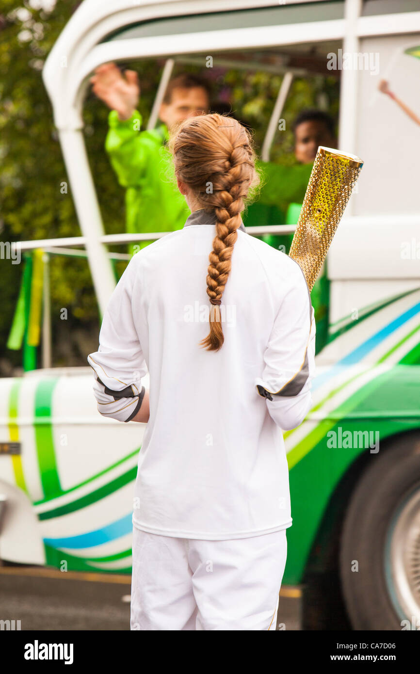Thursday 21st June 2012. 15 year old triathlete, Stephanie Booth ...