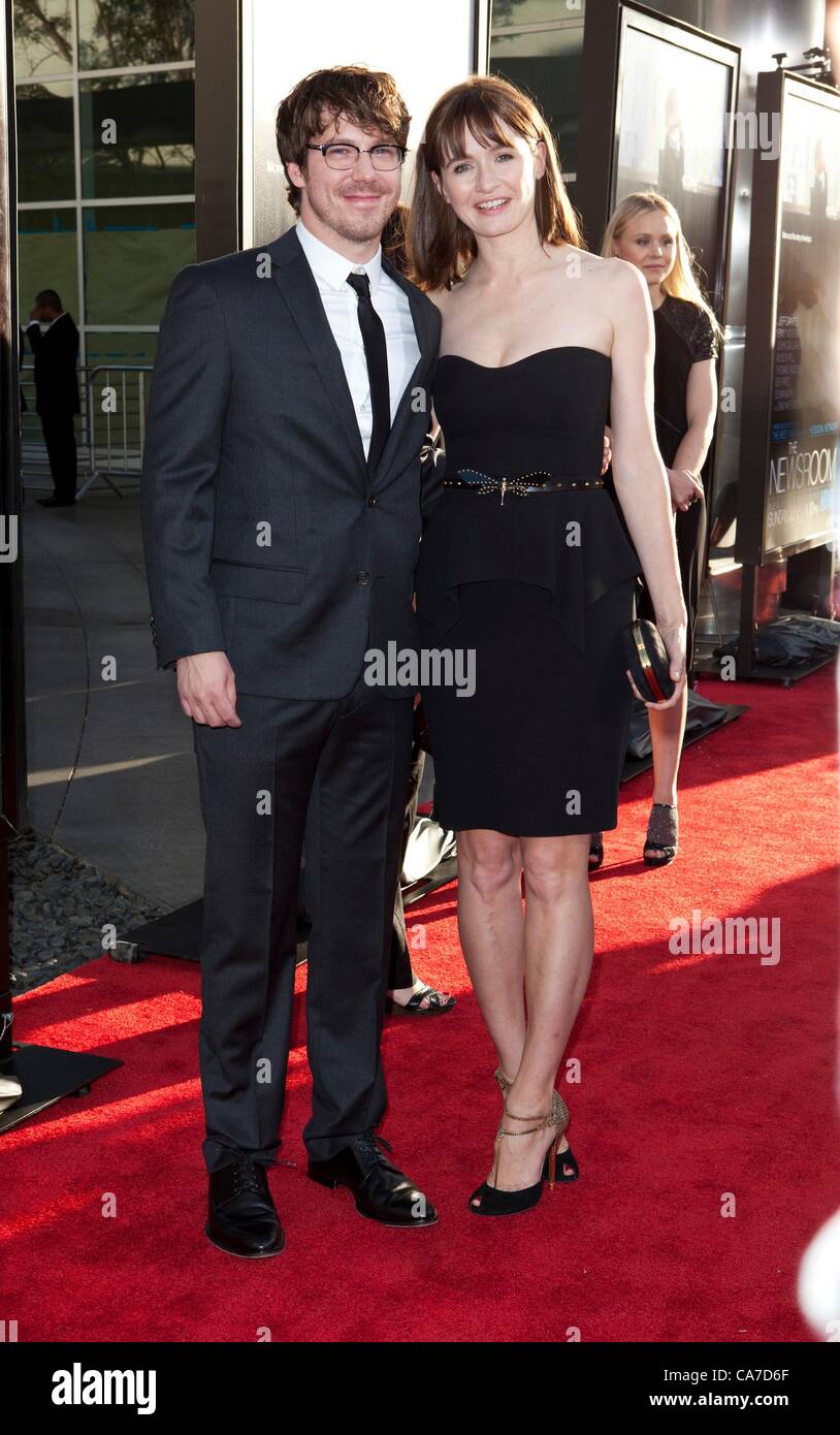 USA. Emily Mortimer at arrivals for THE NEWSROOM Premiere, Cinerama ...