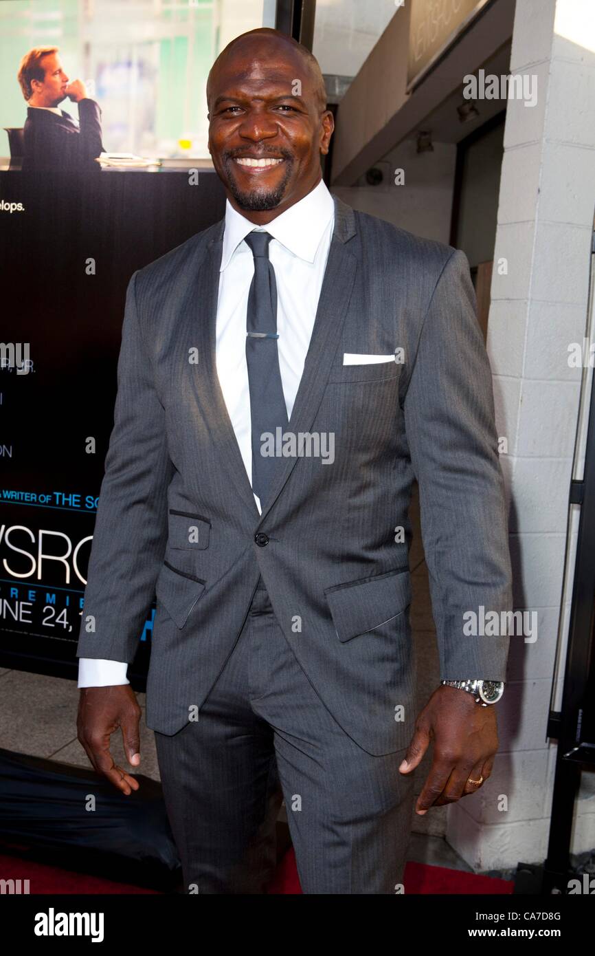 USA. Terry Crews at arrivals for THE NEWSROOM Premiere, Cinerama Dome ...