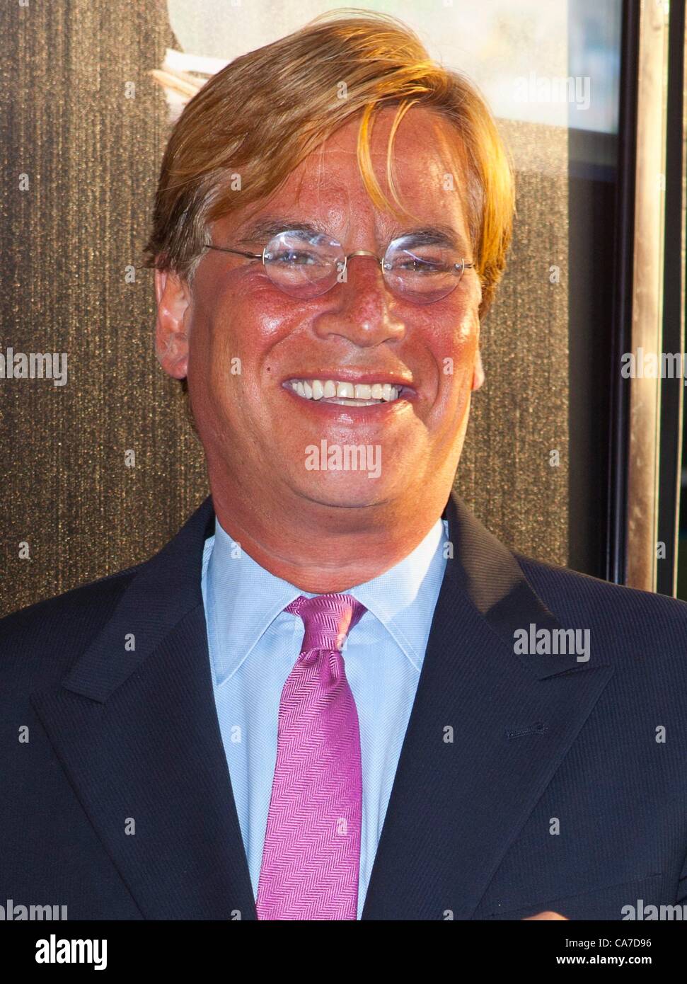 USA. Aaron Sorkin at arrivals for THE NEWSROOM Premiere, Cinerama Dome ...