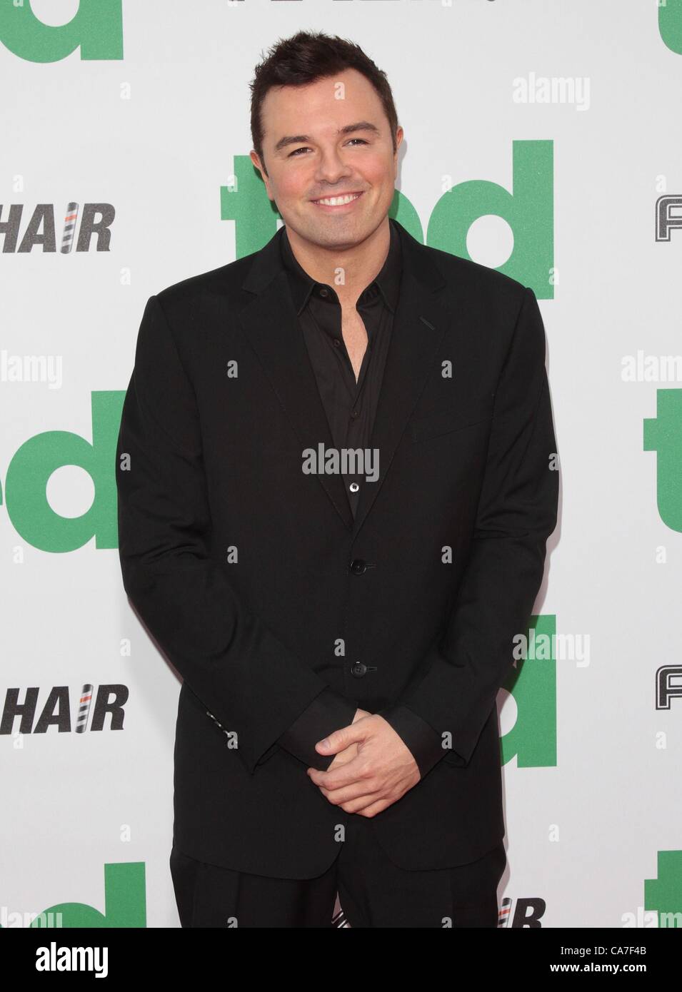 Seth macfarlane los angeles premiere hi-res stock photography and ...