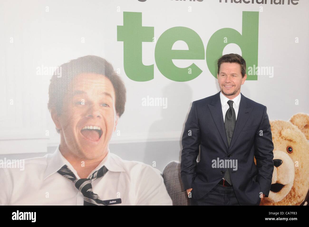 Mark Wahlberg at arrivals for TED Premiere, Grauman's Chinese Theatre ...