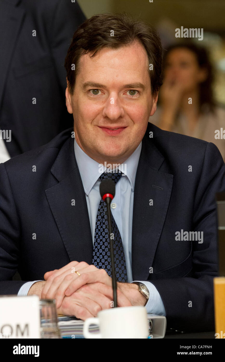 Chancellor george osborne hi-res stock photography and images - Alamy