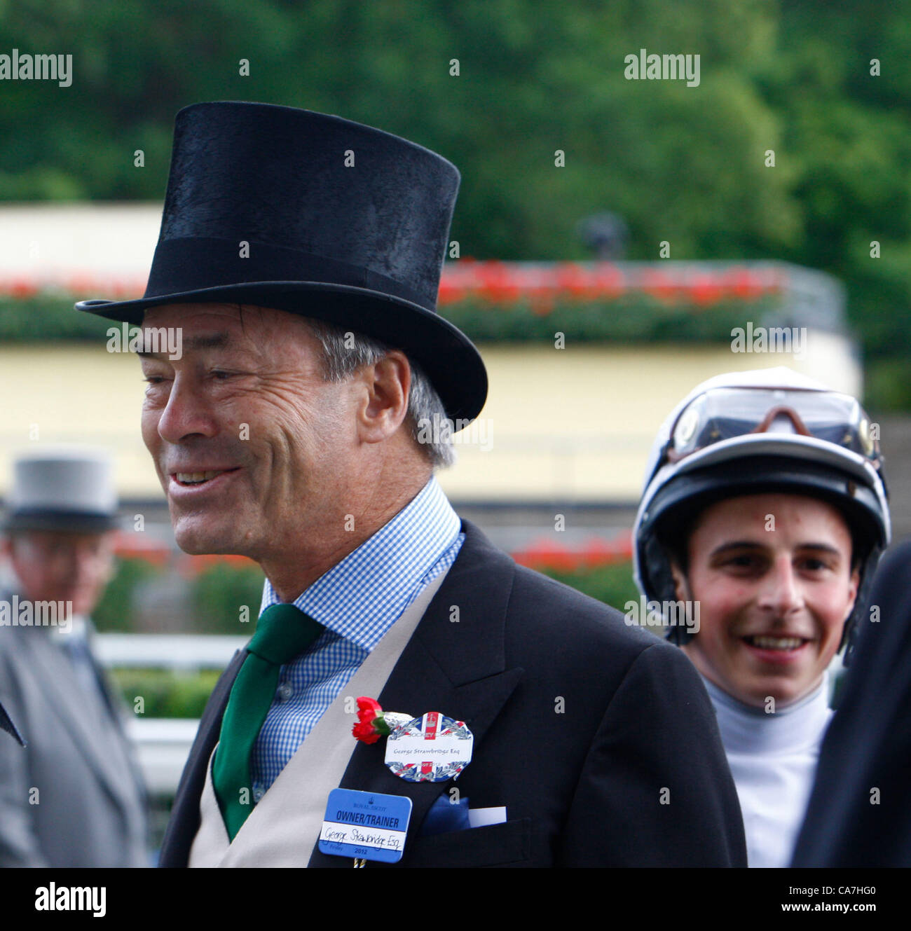 22.06.12 Ascot, Windsor, ENGLAND: Mr George Strawbridge the owner of ...