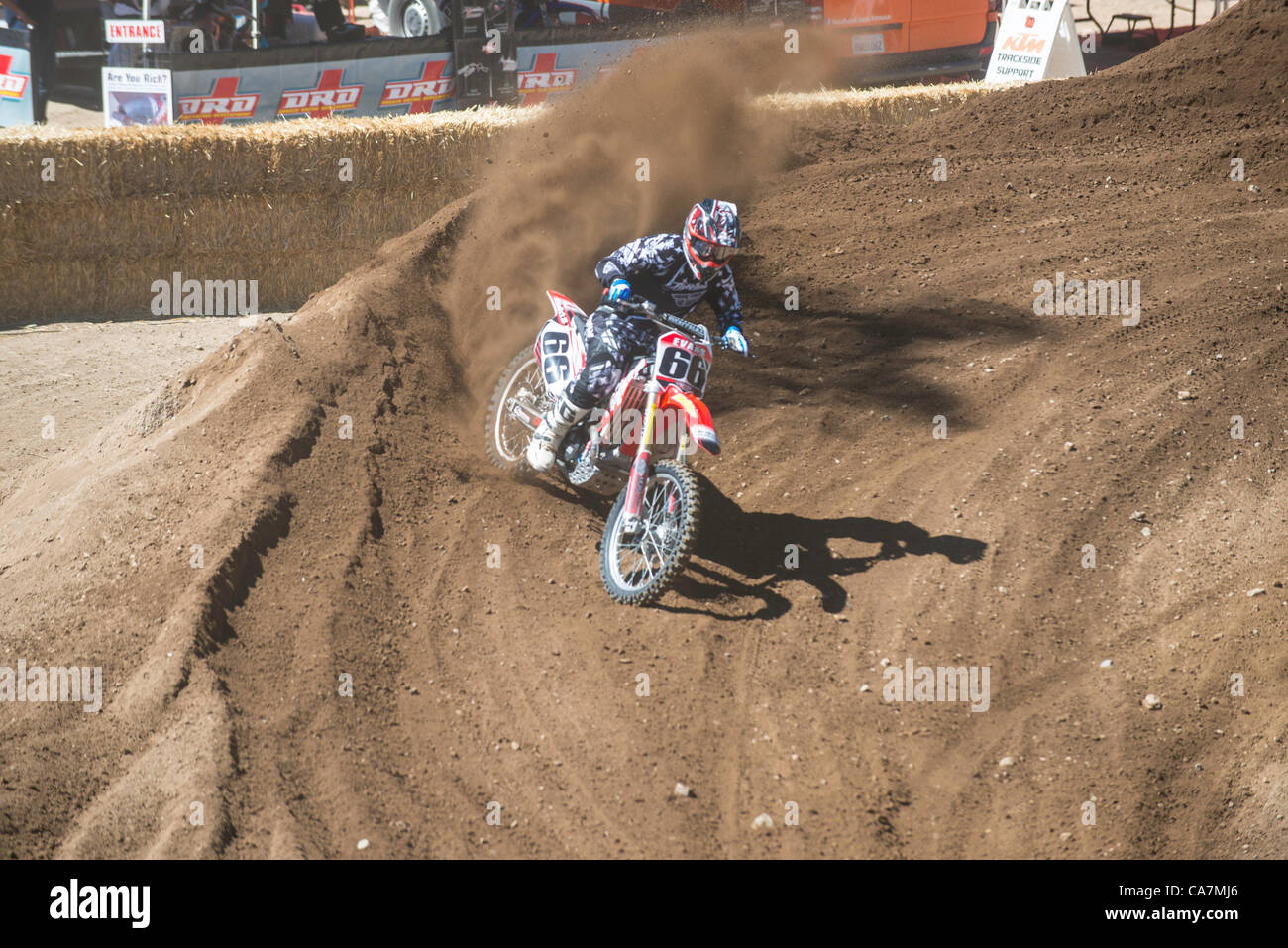 Dirt track motorcycle hi-res stock photography and images - Alamy