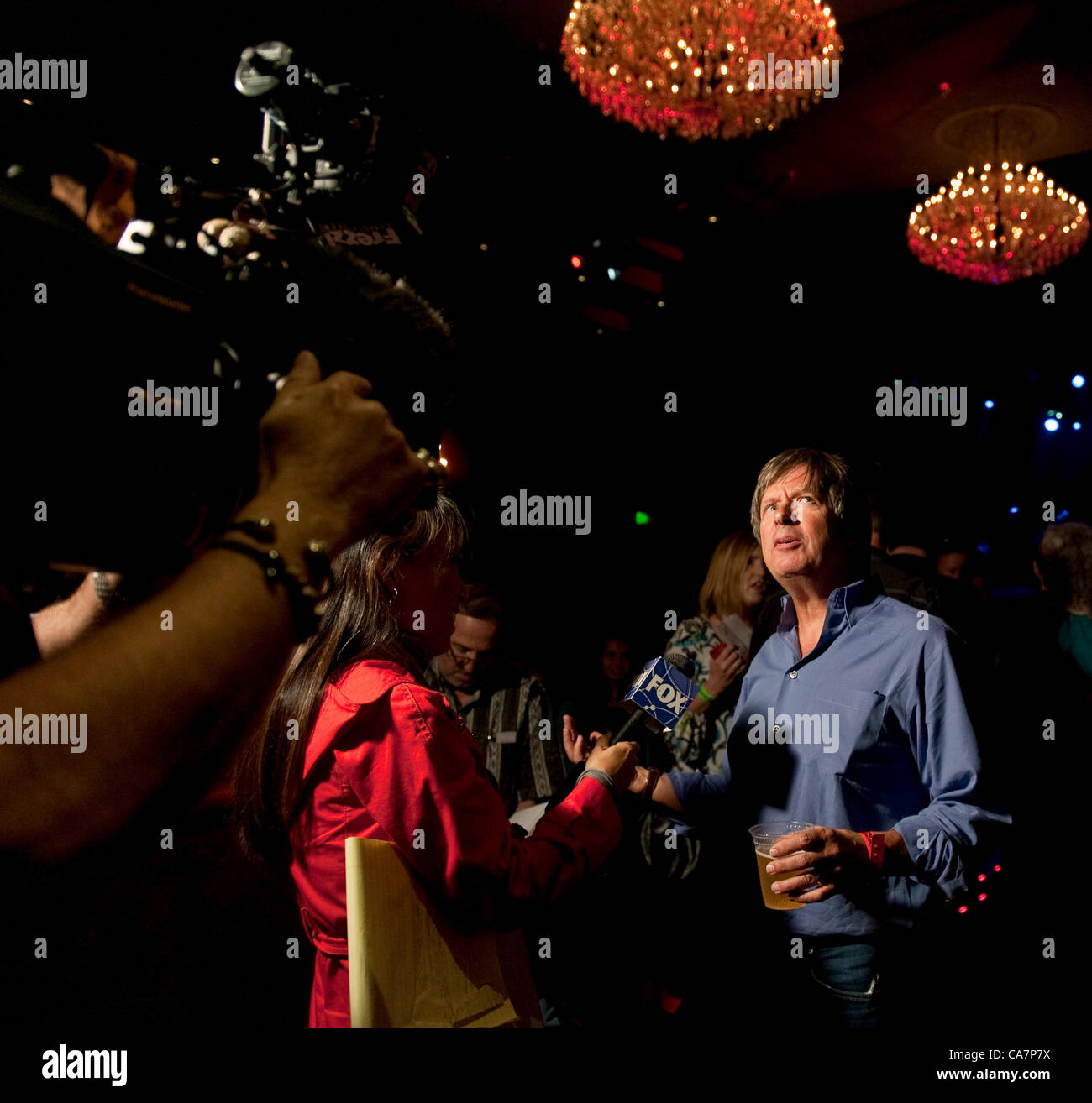 June 22, 2012 - Los Angeles, CA, USA - Author Dave Barry is interviewed ...