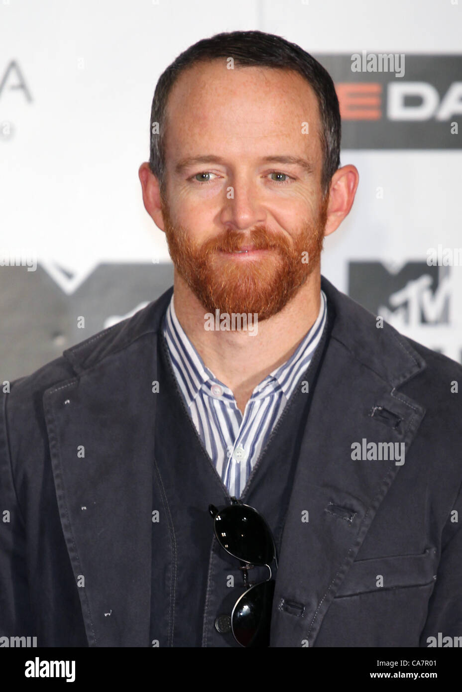 June 23, 2012 - Chiba, Japan - DAVID FARRELL of LINKIN PARK attends the ...