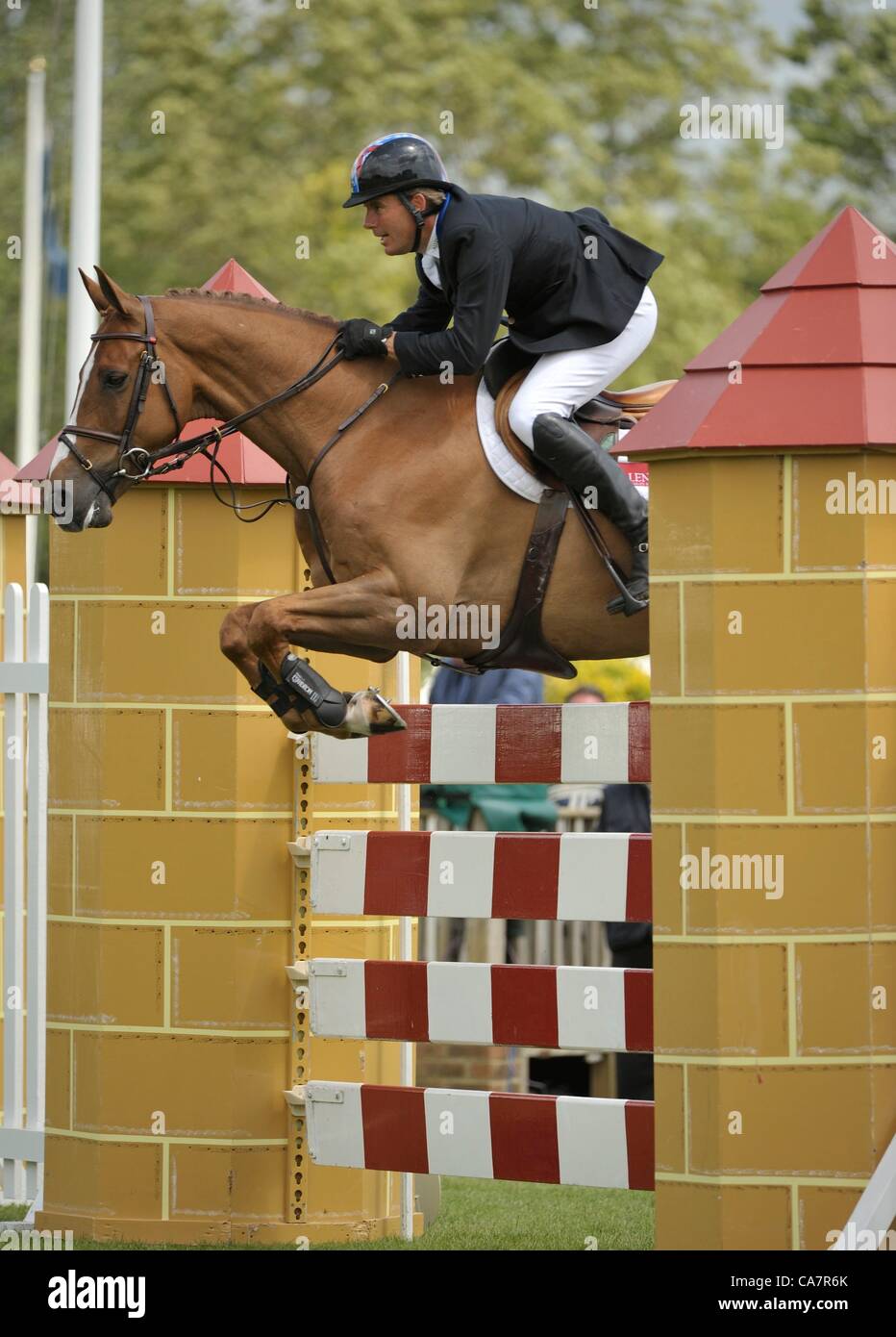 23.06.2012 The All England Jumping Course Hickstead, England, UK. Billy ...