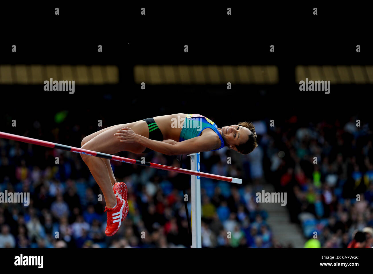 23.06.2012 Birmingham, England. AVIVA 2012 Athletics, Olympic Trials ...