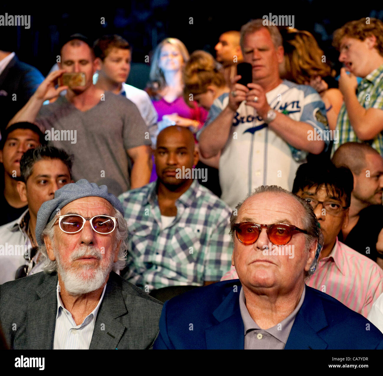June 23, 2012 - Los Angeles, CA, USA - Jack Nicholson and Lou Adler ...