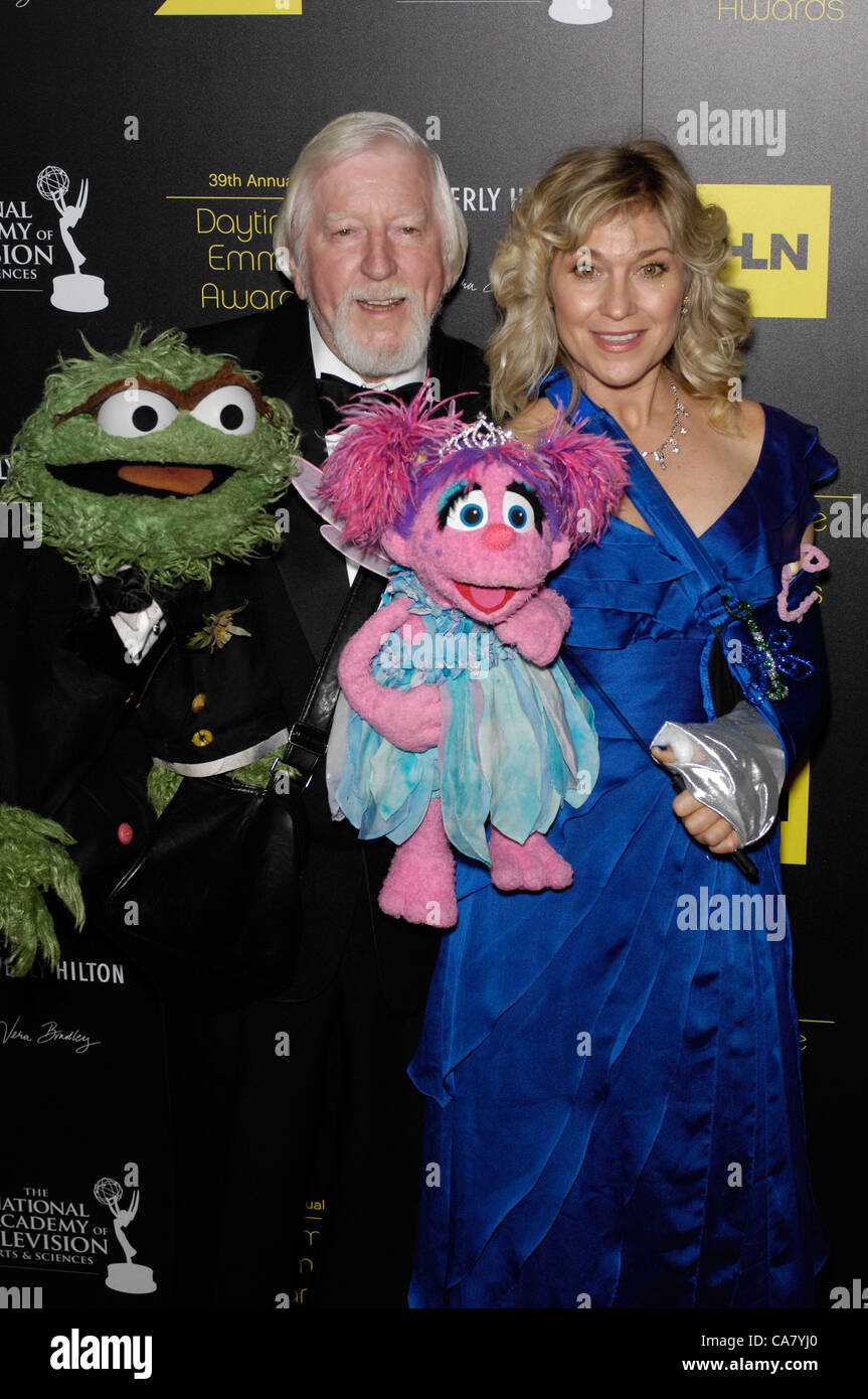 June 24, 2012 - Hollywood, California, U.S. - Oscar the Grouch, Caroll ...