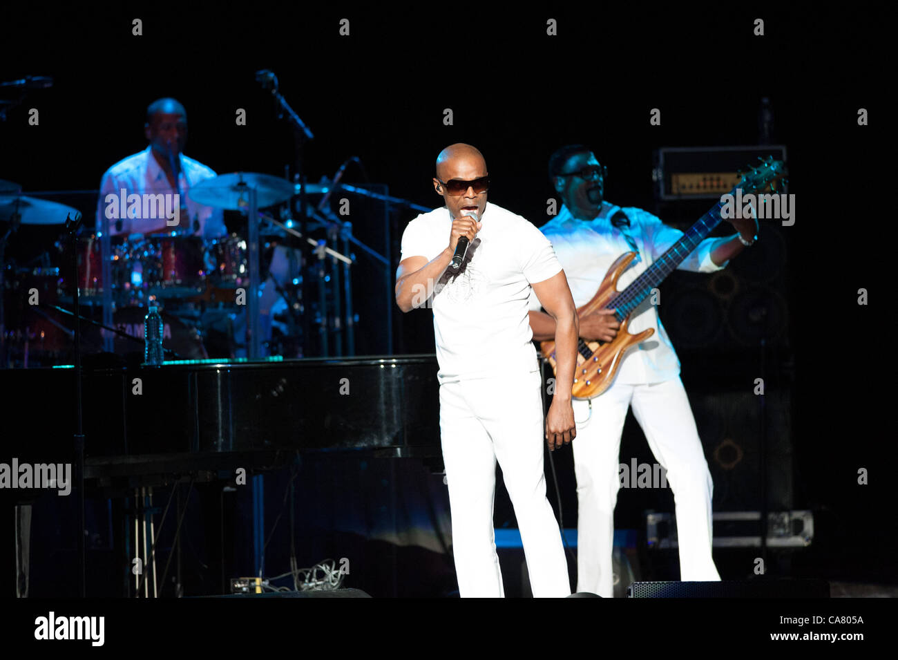 June 23, 2012 - Philadelphia, Pennsylvania, U.S - R&B singer, KEM ...