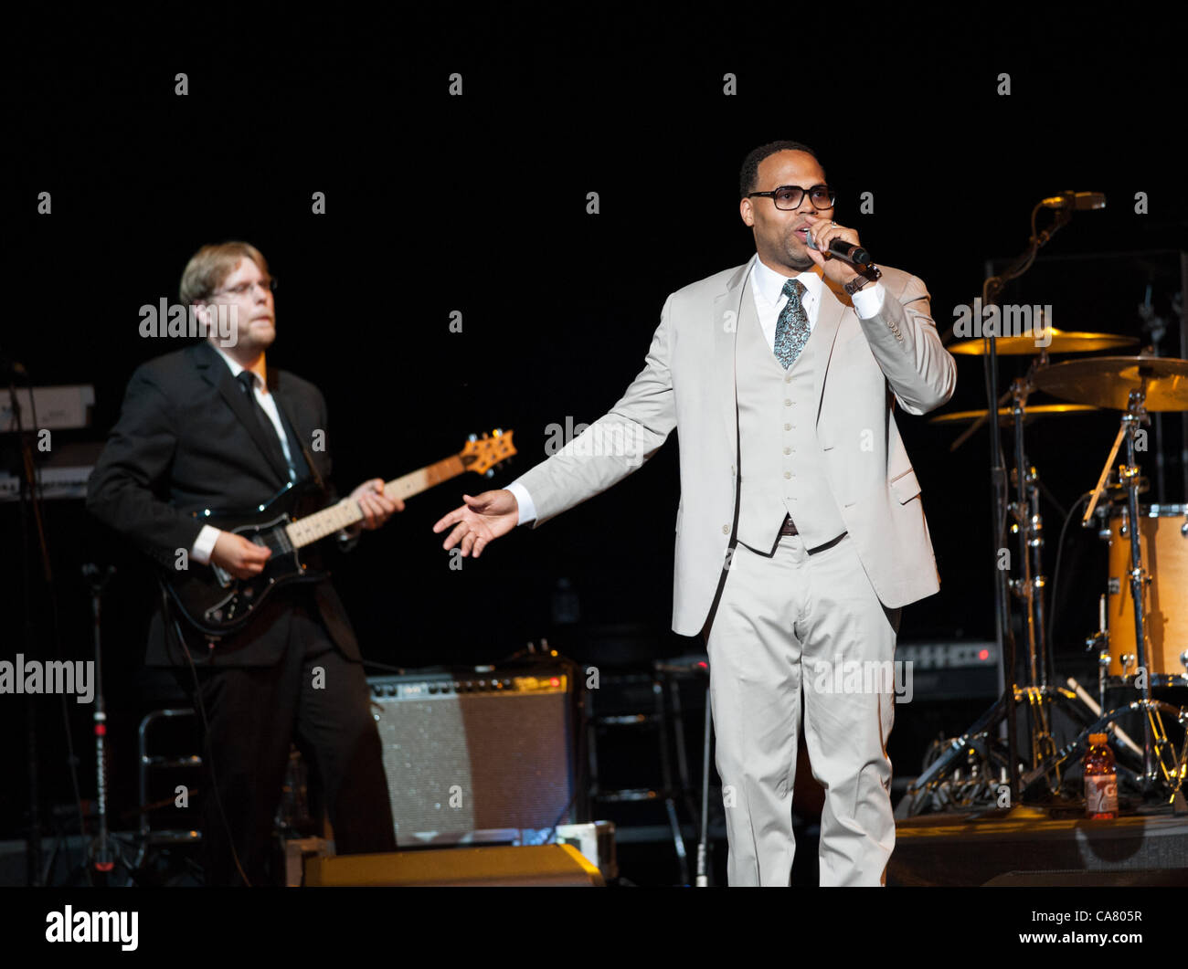June 23, 2012 - Philadelphia, Pennsylvania, U.S - R&B singer, ERIC ...