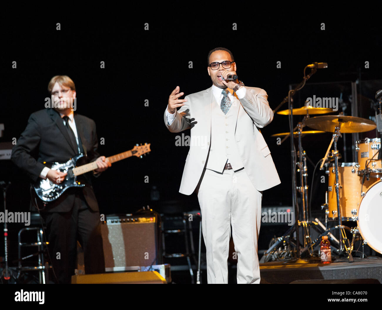 June 23, 2012 - Philadelphia, Pennsylvania, U.S - R&B singer, ERIC ...