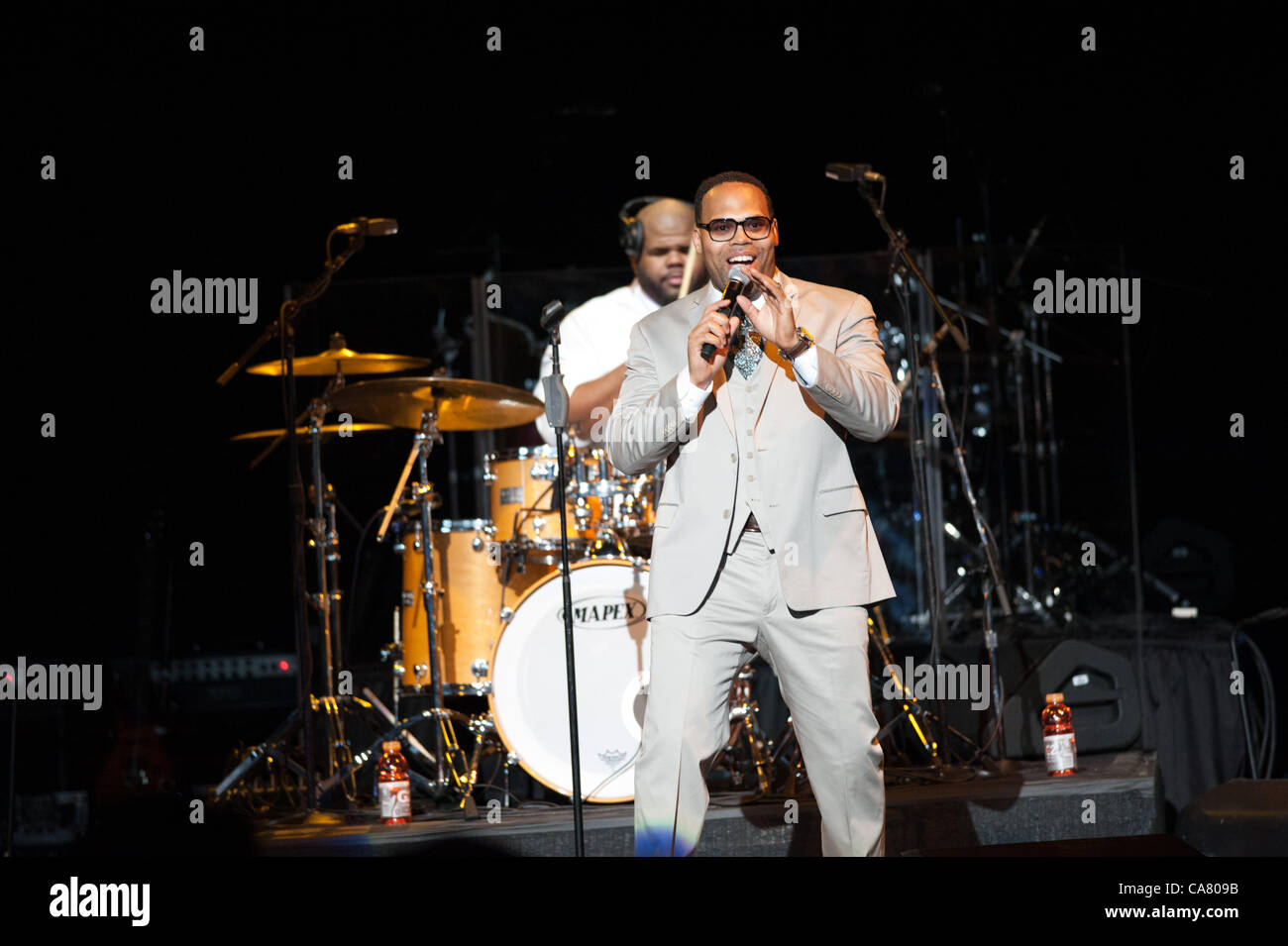 June 23, 2012 - Philadelphia, Pennsylvania, U.S - R&B singer, ERIC ...