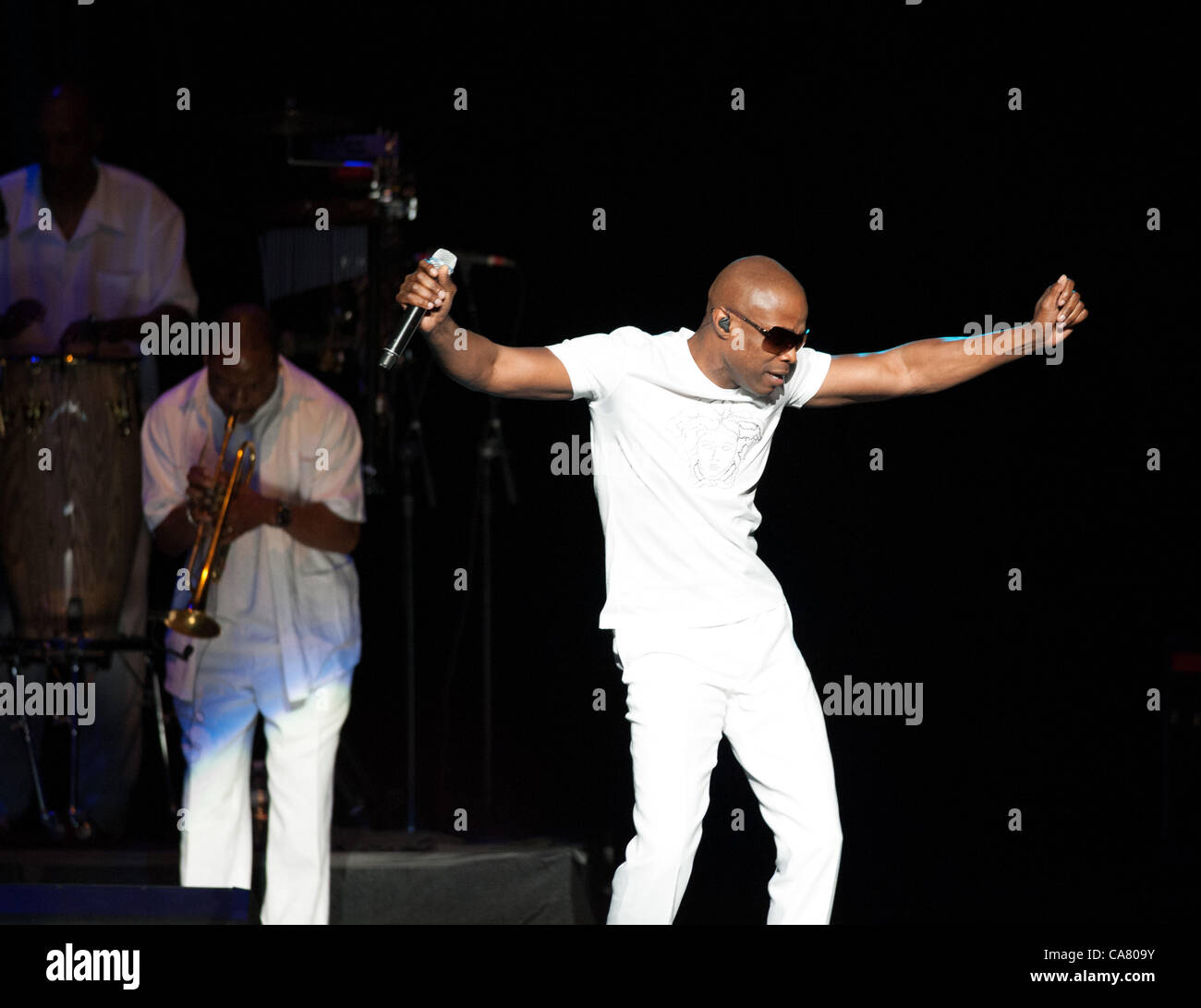 June 23, 2012 - Philadelphia, Pennsylvania, U.S - R&B singer, KEM ...