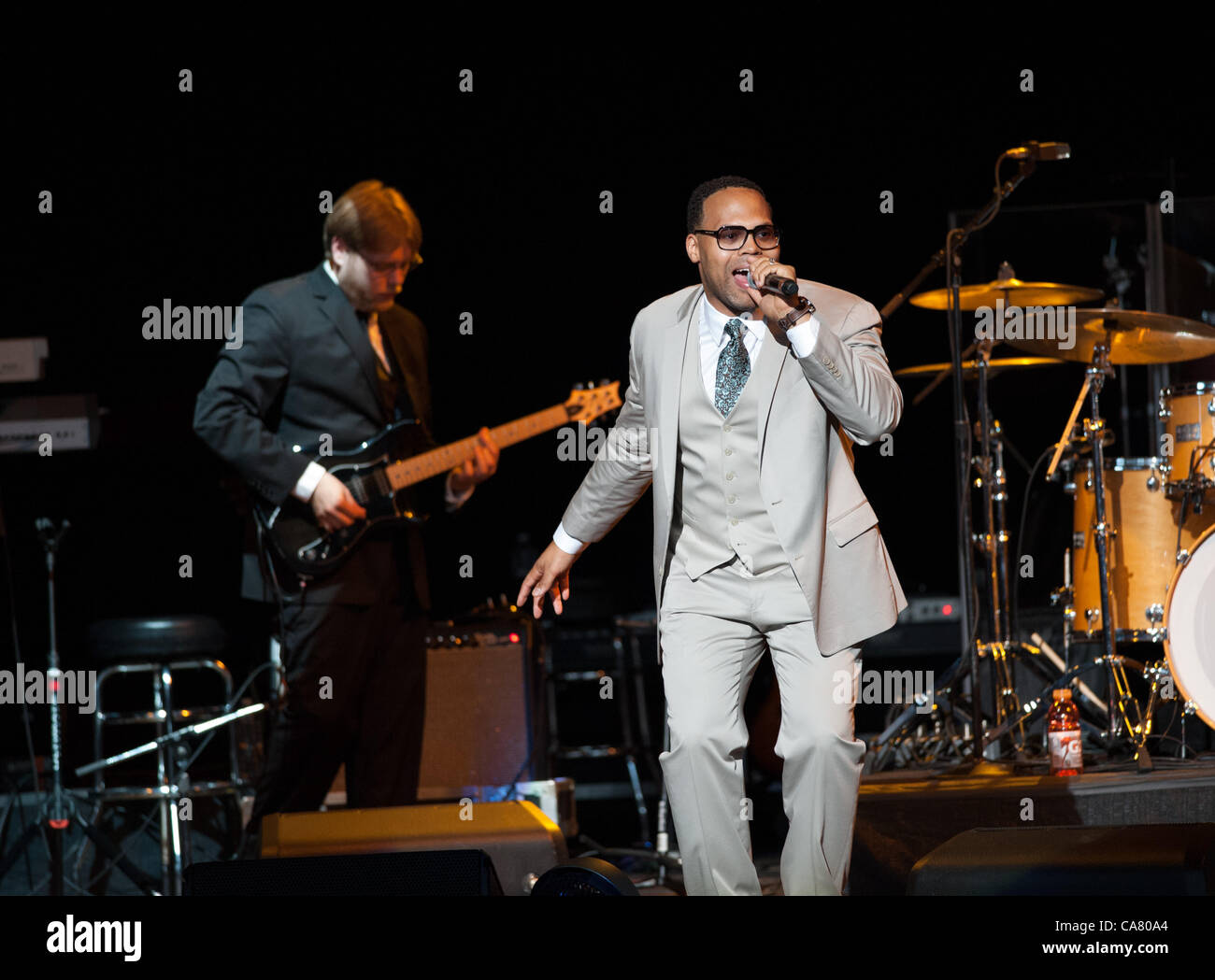 June 23, 2012 - Philadelphia, Pennsylvania, U.S - R&B singer, ERIC ...