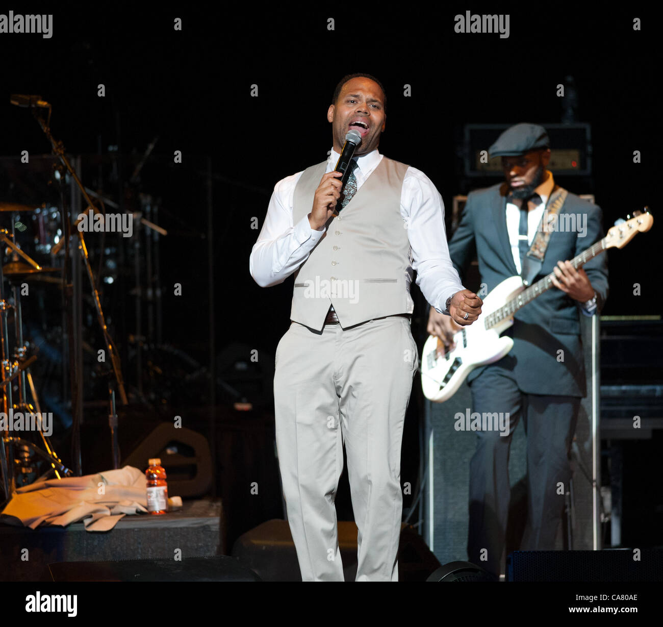 June 23, 2012 - Philadelphia, Pennsylvania, U.S - R&B singer, ERIC ...